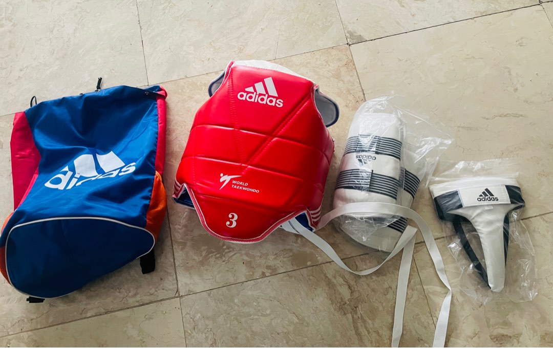 Taekwondo Armor, Arm guard, Shin guard set, Sports Equipment, Sports ...