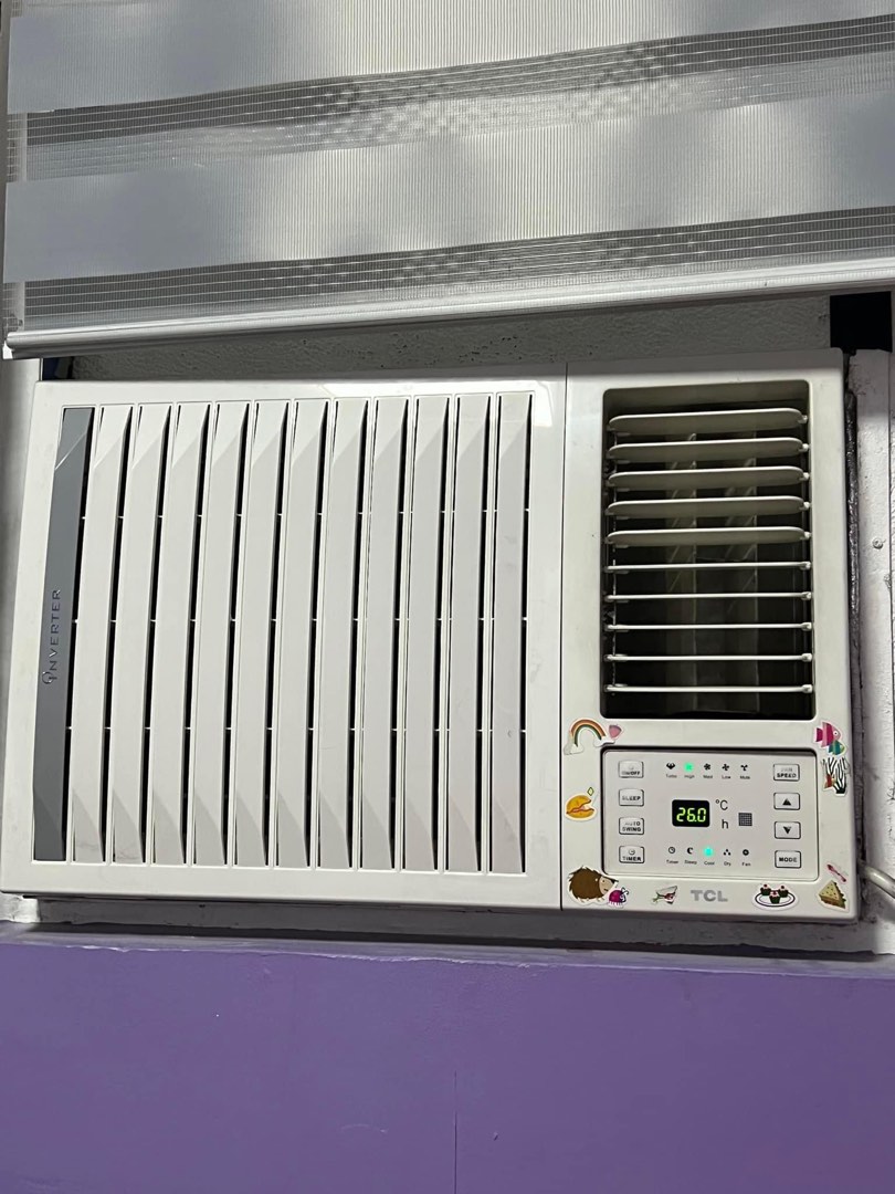TCL 1.0 HP Window type aircon Inverter, TV & Home Appliances, Air ...