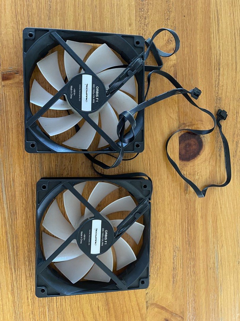 Tecware Orbis F1 fans 120mm, Computers & Tech, Parts & Accessories ...