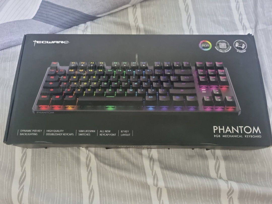 Tecware Phantom RGB Gaming Keyboard, Computers & Tech, Parts ...