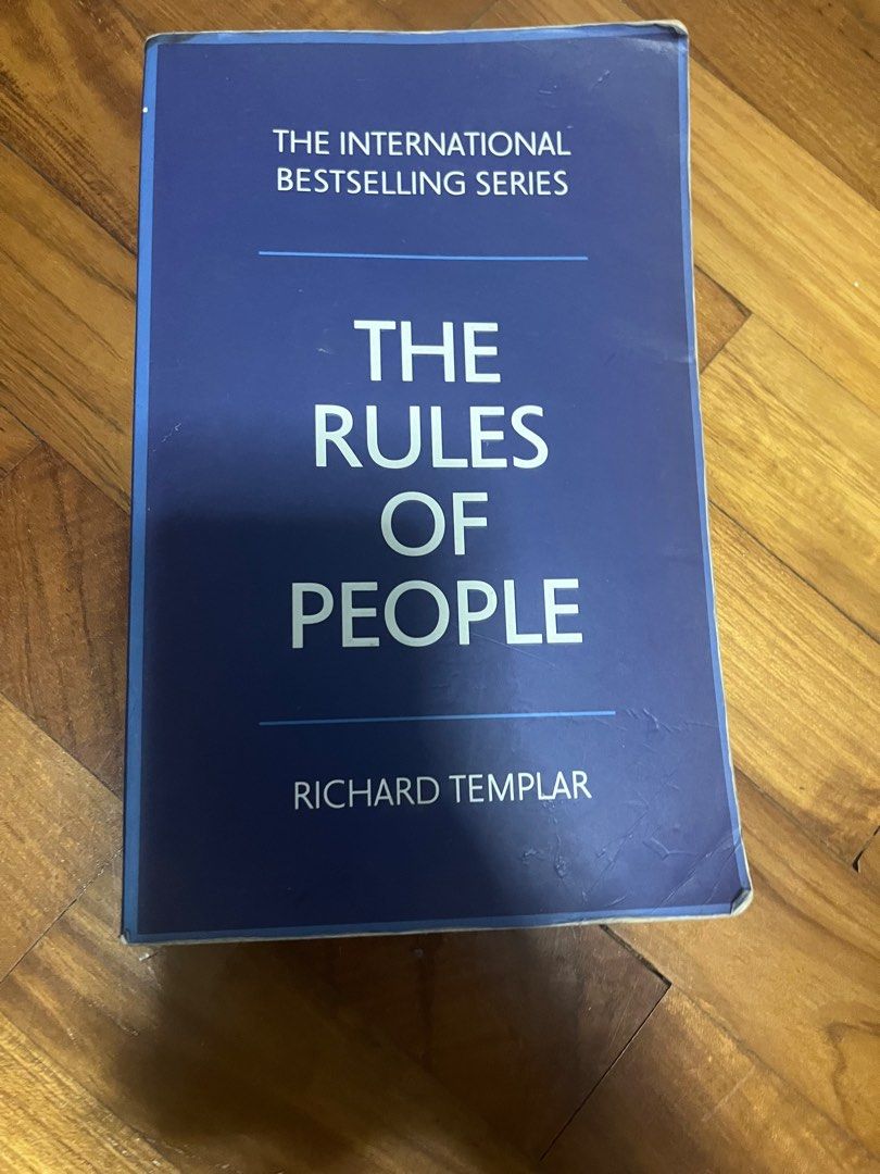 The rules of people by Richard Templar, Hobbies & Toys, Books ...
