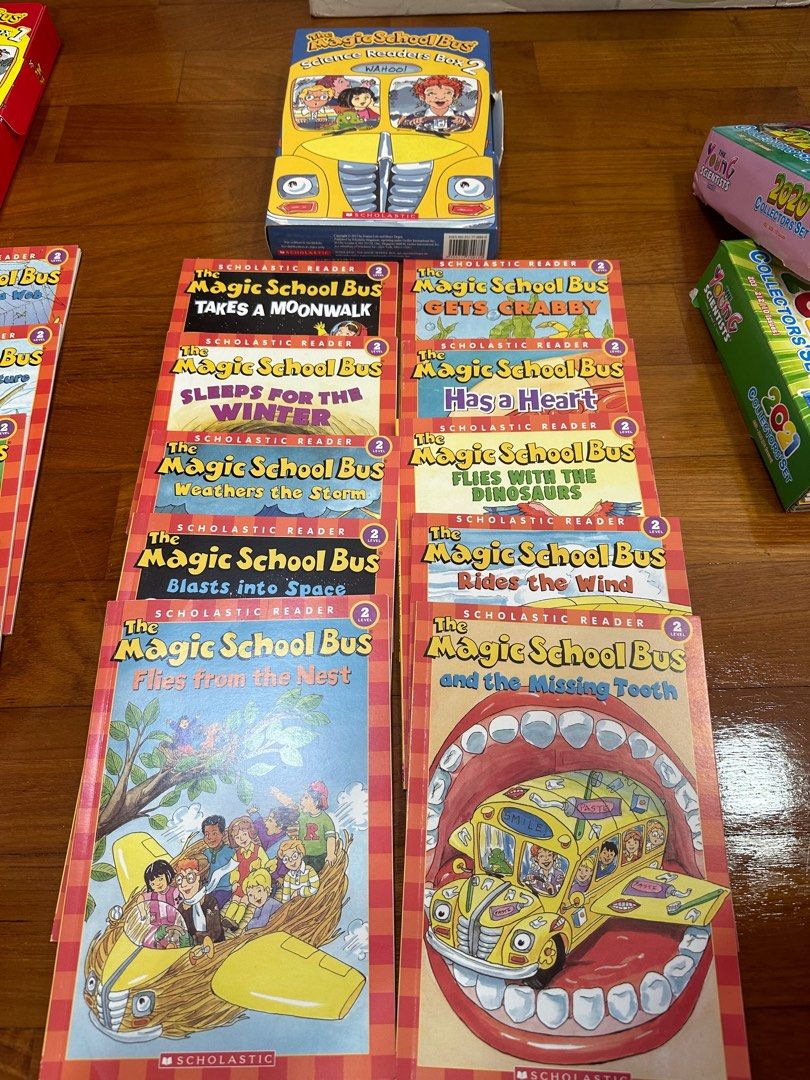 Thea magic school bus level 2 Box 1 & 2, Hobbies & Toys, Books ...