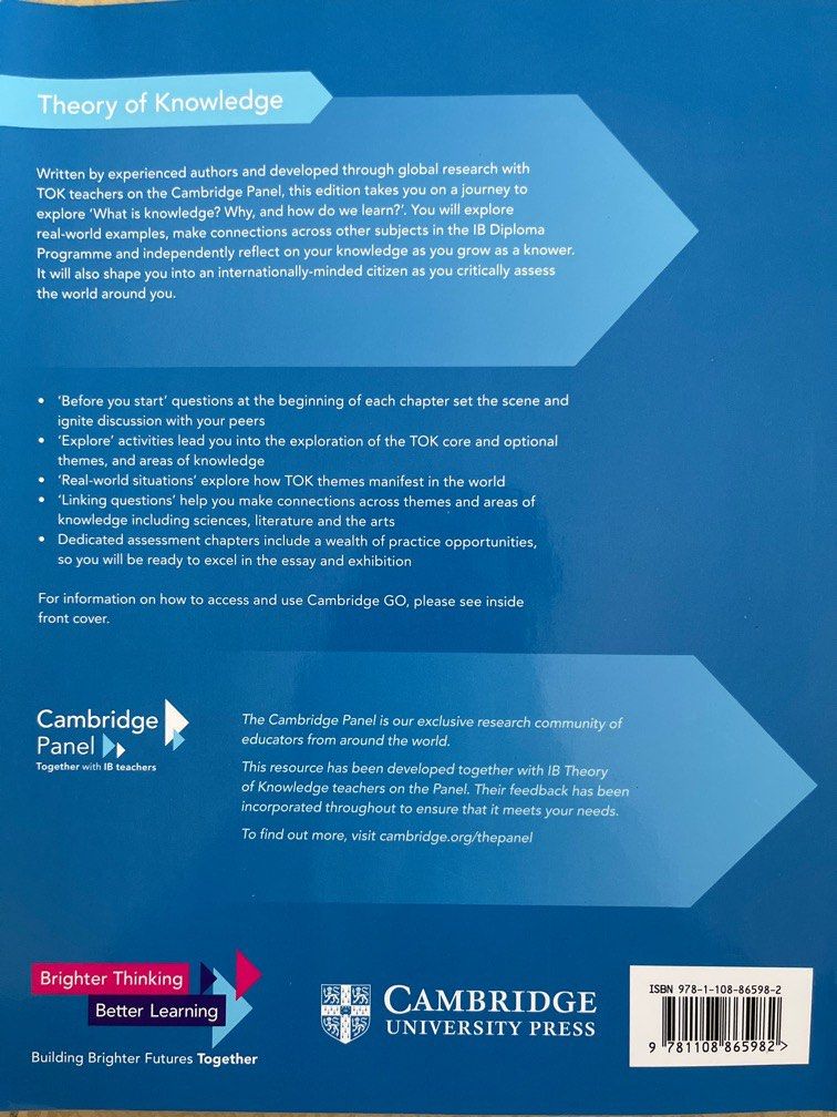 Theory of knowledge for the IB Diploma Course guide, Hobbies & Toys ...