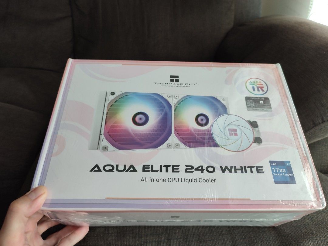 Thermalright Aqua Elite 240 White AiO CPU Liquid Cooler, Computers ...