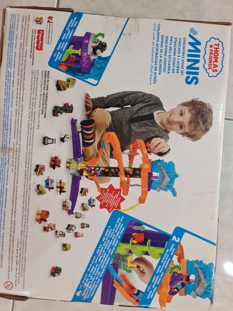 Thomas and friends minis stunt set, Hobbies & Toys, Toys & Games on ...