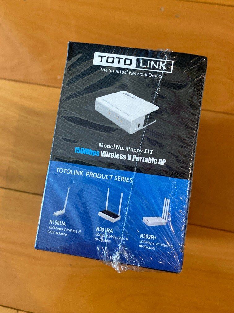(全新) TOTO LINK 可攜式無線寬頻分享器 Wireless N Portable AP Router, 電腦＆科技, 電腦周邊及配件 ...