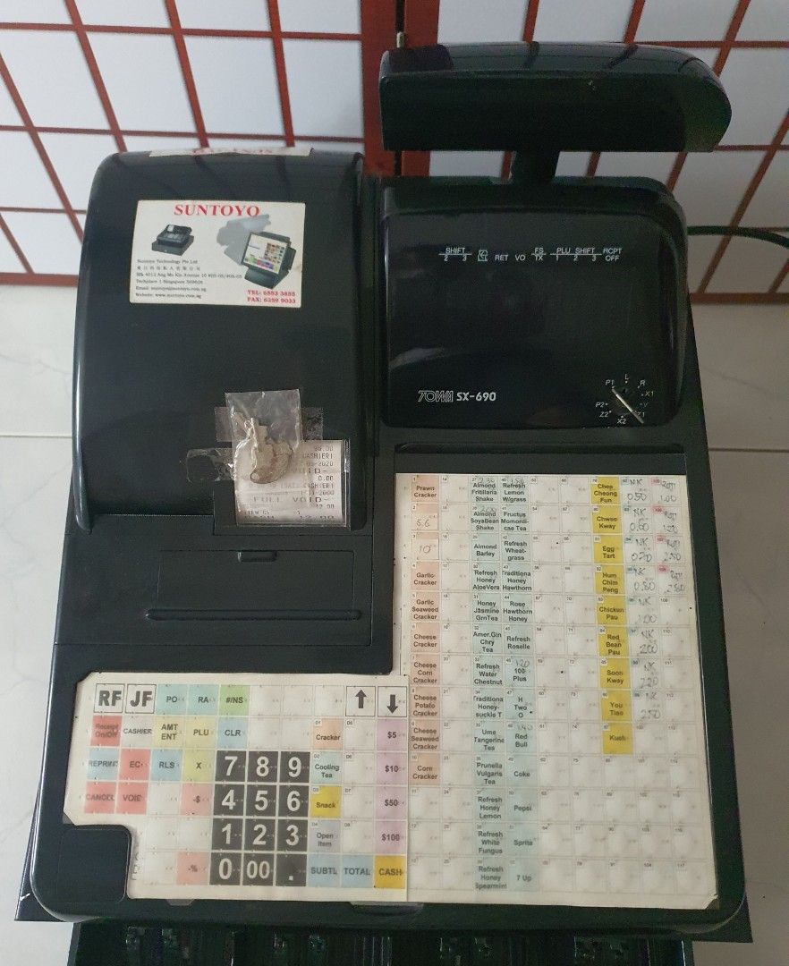 TOWA SX-690 Cash Register POS System Point Of Sale System with Cash ...