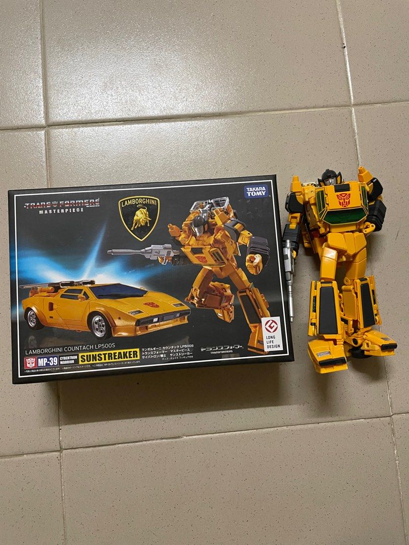 Transformers Masterpiece MP39 sunstreaker original takara, Hobbies ...