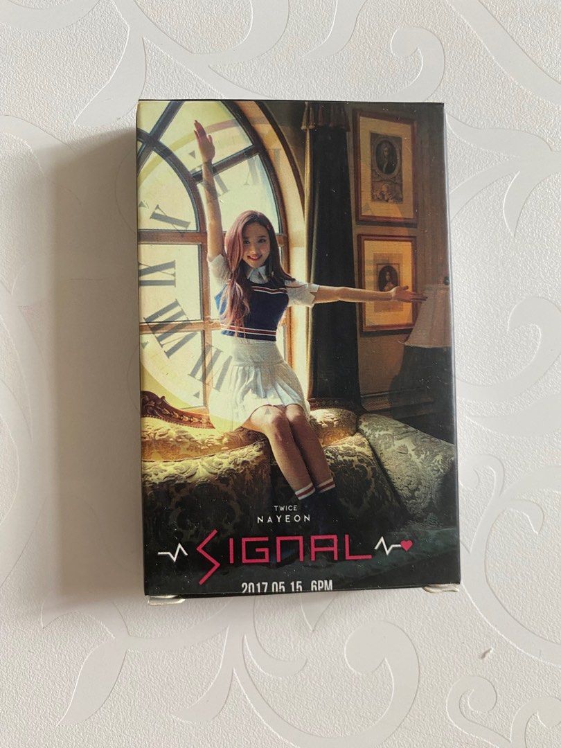 Twice notebook - Nayeon lomocard set - stickers, Hobbies & Toys ...