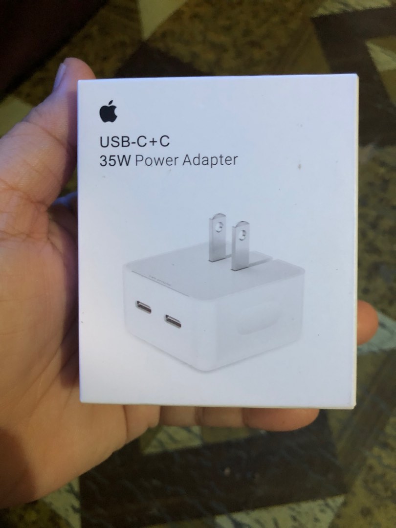 Type c adapter for ios 35watts, Computers & Tech, Parts & Accessories ...