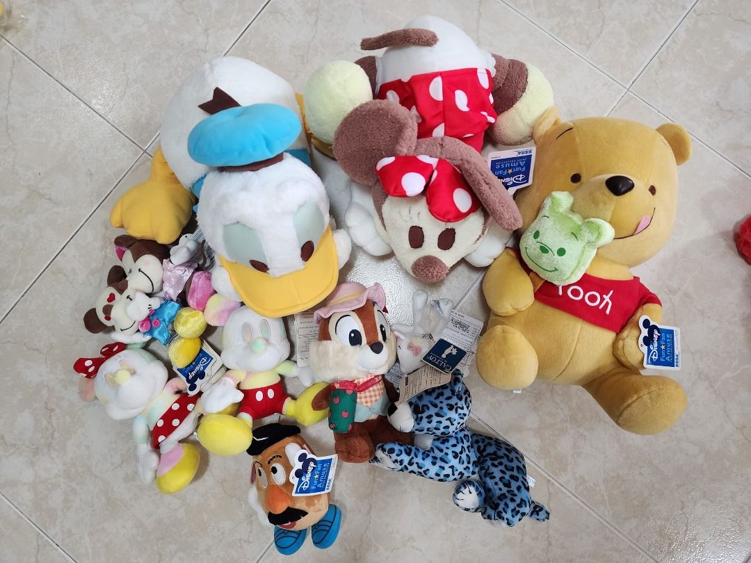 UFO Catcher Sega Disney Stitch Lilo Donald Duck Mickey Mouse Pooh ...