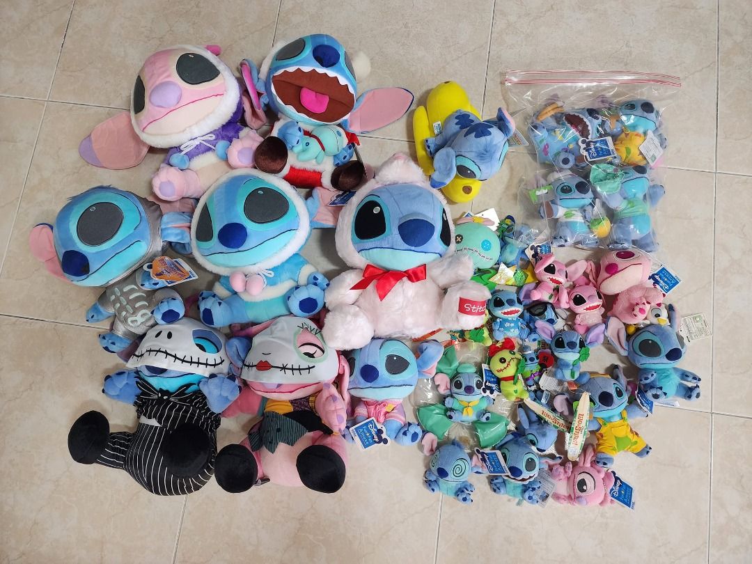 UFO Catcher Sega Disney Stitch Lilo Donald Duck Mickey Mouse Pooh ...