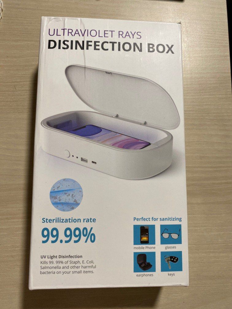 Ultraviolet rays disinfection box, Mobile Phones & Gadgets, Mobile & Gadget Accessories, Other ...