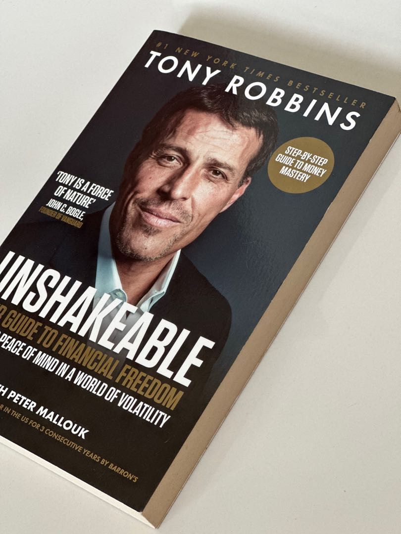 Unshakeable by Tony Robbins, Hobbies & Toys, Books & Magazines, Fiction ...