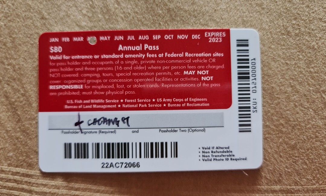 Us National Parks Pass Tickets And Vouchers Flights And Overseas Attractions On Carousell