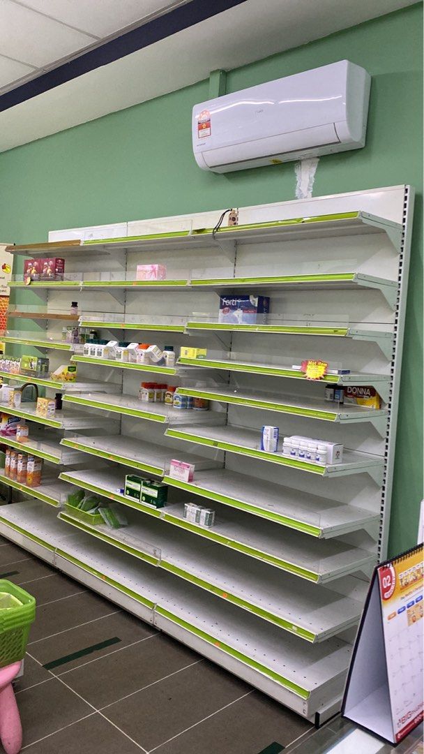 Used still rack, Furniture & Home Living, Furniture, Shelves, Cabinets ...