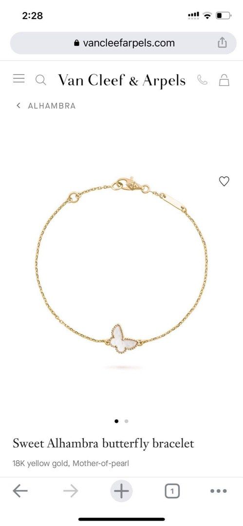 Van Cleef and Arpels Authentic with serial and paper (ON HAND), Women's ...