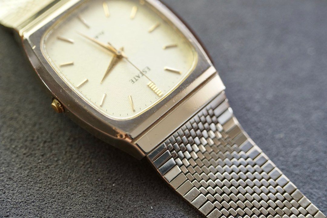 Vintage Alba Estate Tank on Bracelet, Men's Fashion, Watches ...