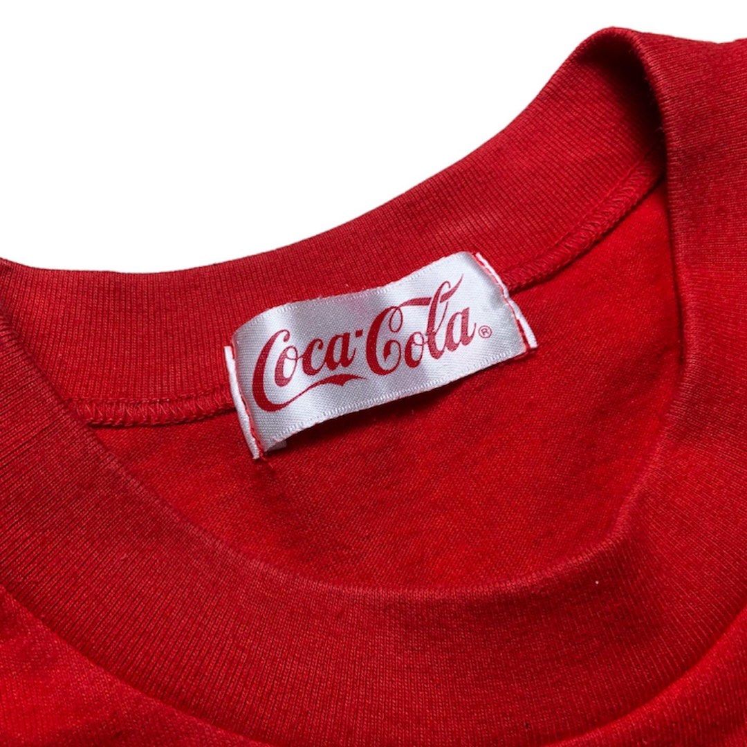 vintage coca-cola offical merch tee 1997 authentic kaos pria wanita ...