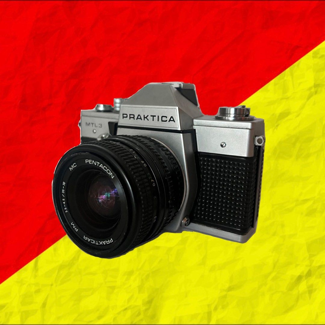 Vintage Praktica MTL 3 SLR Camera, Photography, Cameras on Carousell