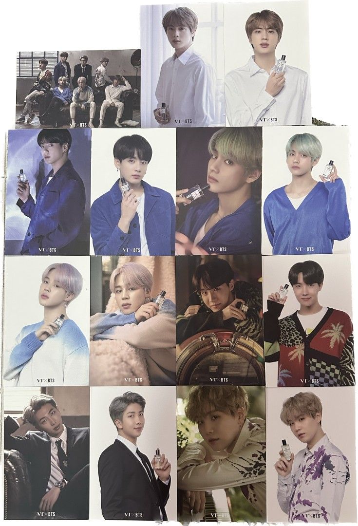 VT Perfume x BTS Photocards, Hobbies & Toys, Memorabilia & Collectibles ...