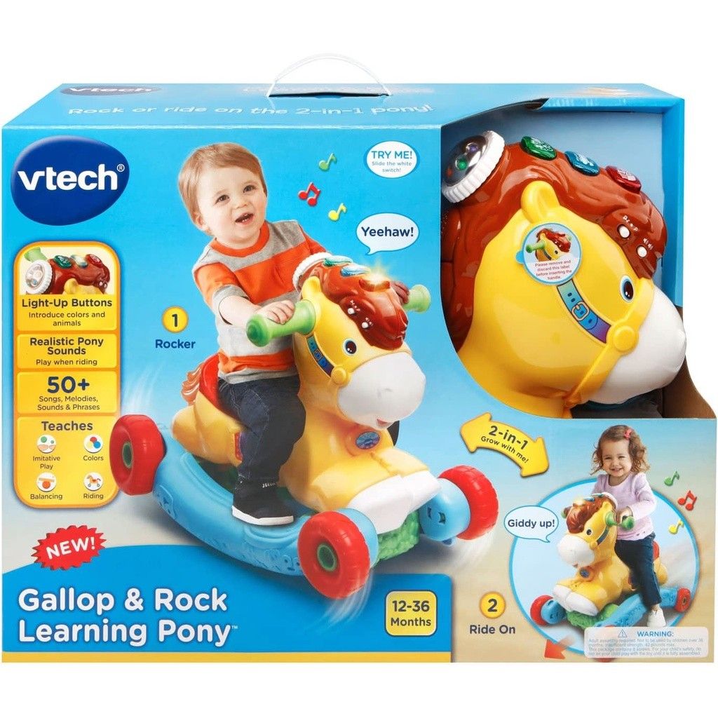 Vtech Rocking Horse, Hobbies & Toys, Toys & Games on Carousell