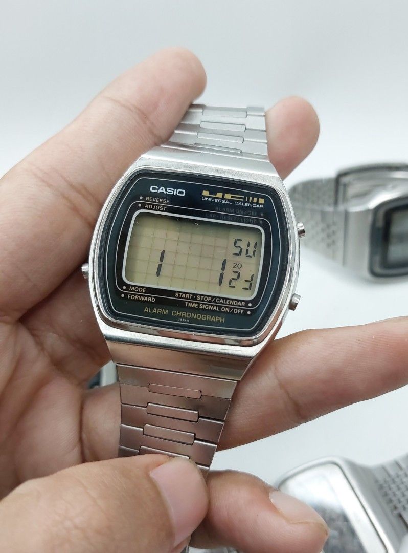 Vtg Casio Casiotron UC Calendar 79cs-51 1980, Men's Fashion, Watches ...