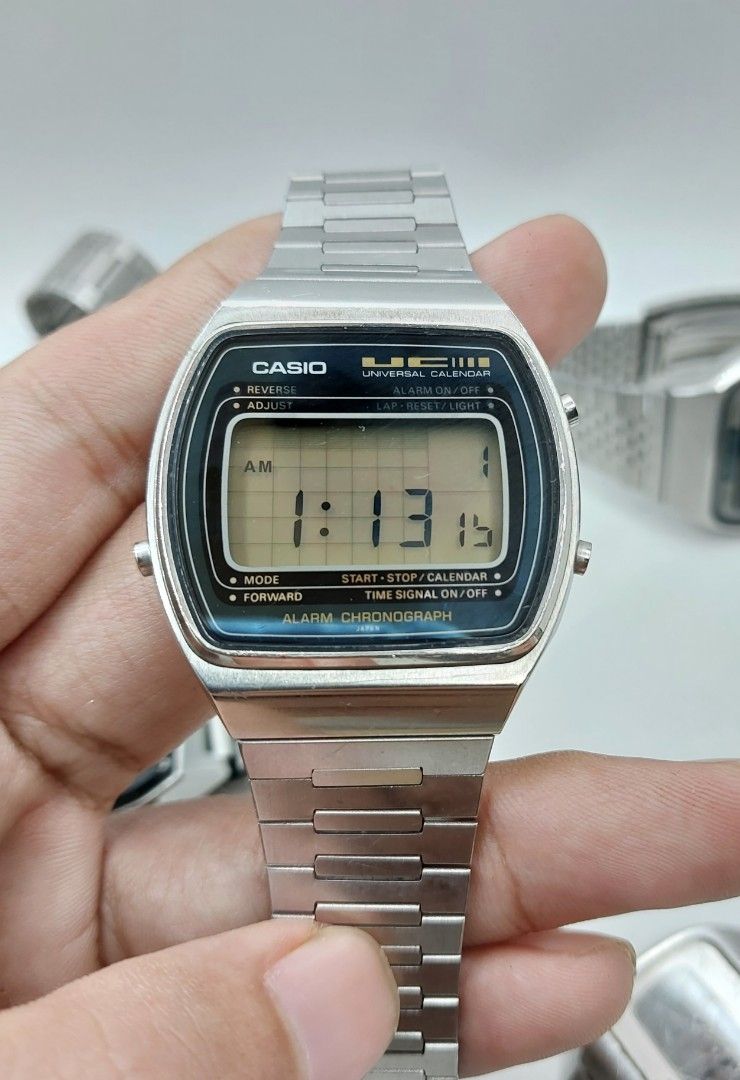 Vtg Casio Casiotron UC Calendar 79cs-51 1980, Men's Fashion, Watches ...