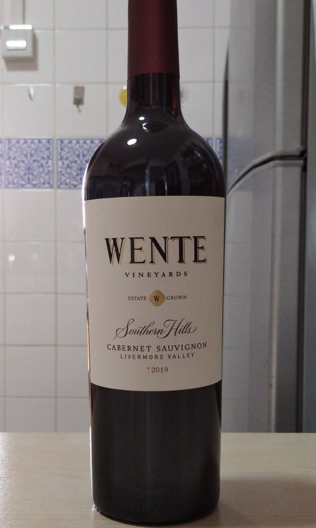 Wente Vineyards Southern Hills Cabernet Sauvignon 2019, Food & Drinks ...