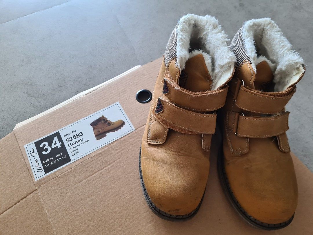 Winter boots and thermal wear, Babies & Kids, Babies & Kids Fashion on ...