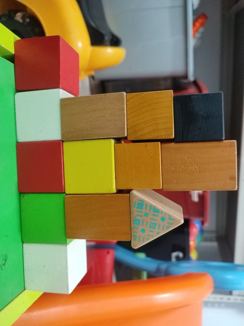 Wooden Block Hobbies And Toys Toys And Games On Carousell