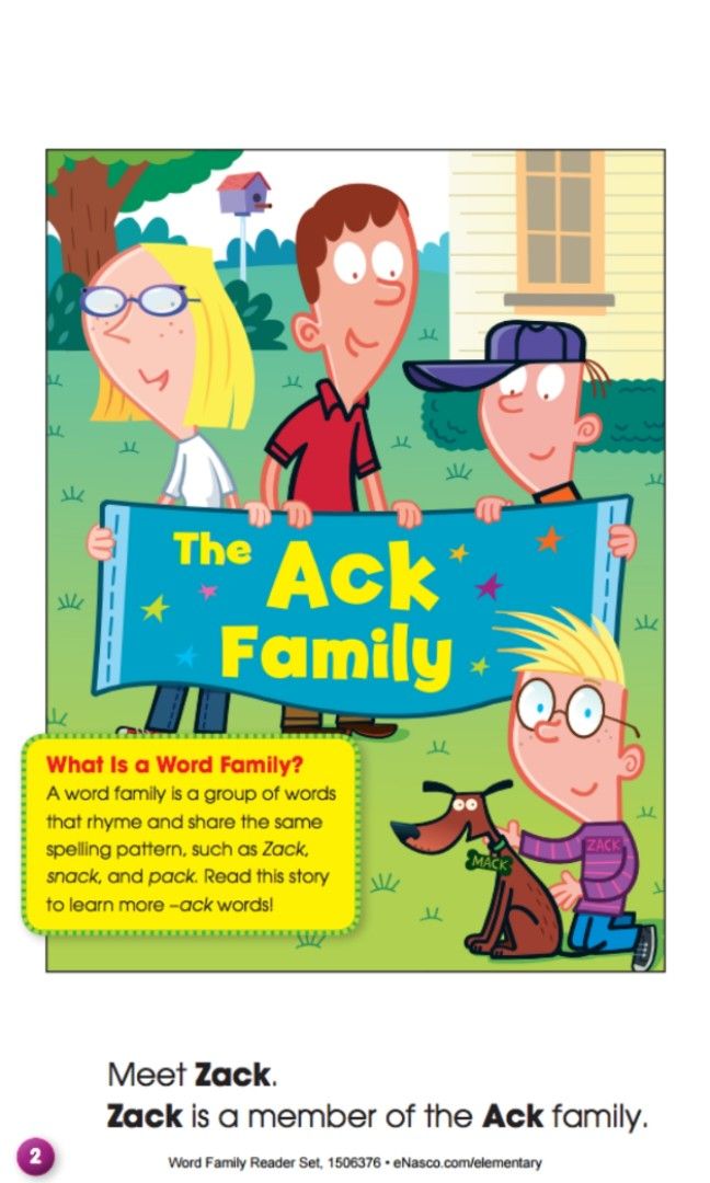 Word family readers scholastic, Hobbies & Toys, Books & Magazines ...