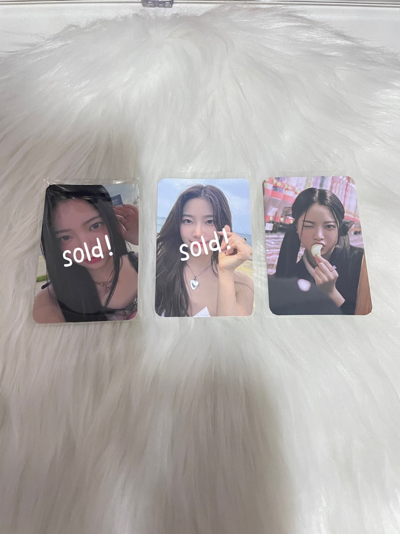 WTS LeSserafim Weverse Antifragile Photocards Kpop Pcs Kazuha Eunchae ...