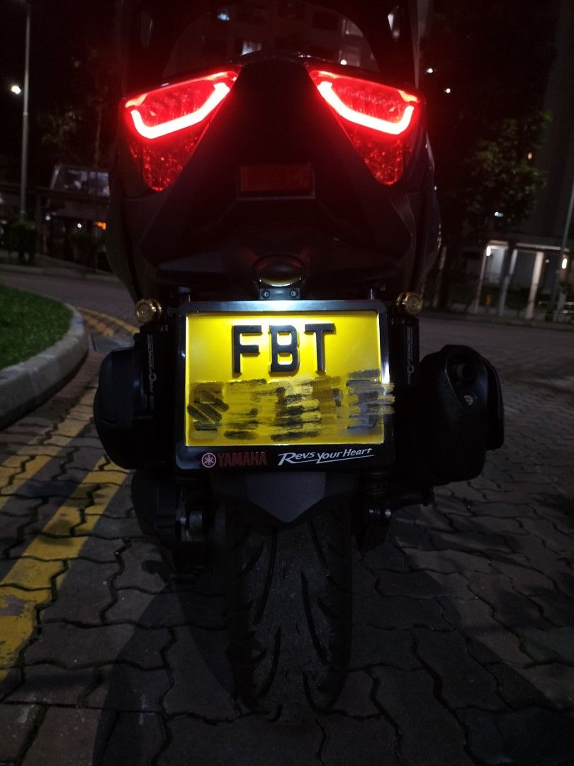 Xmax number plate White light $8, Motorcycles, Motorcycle Accessories ...