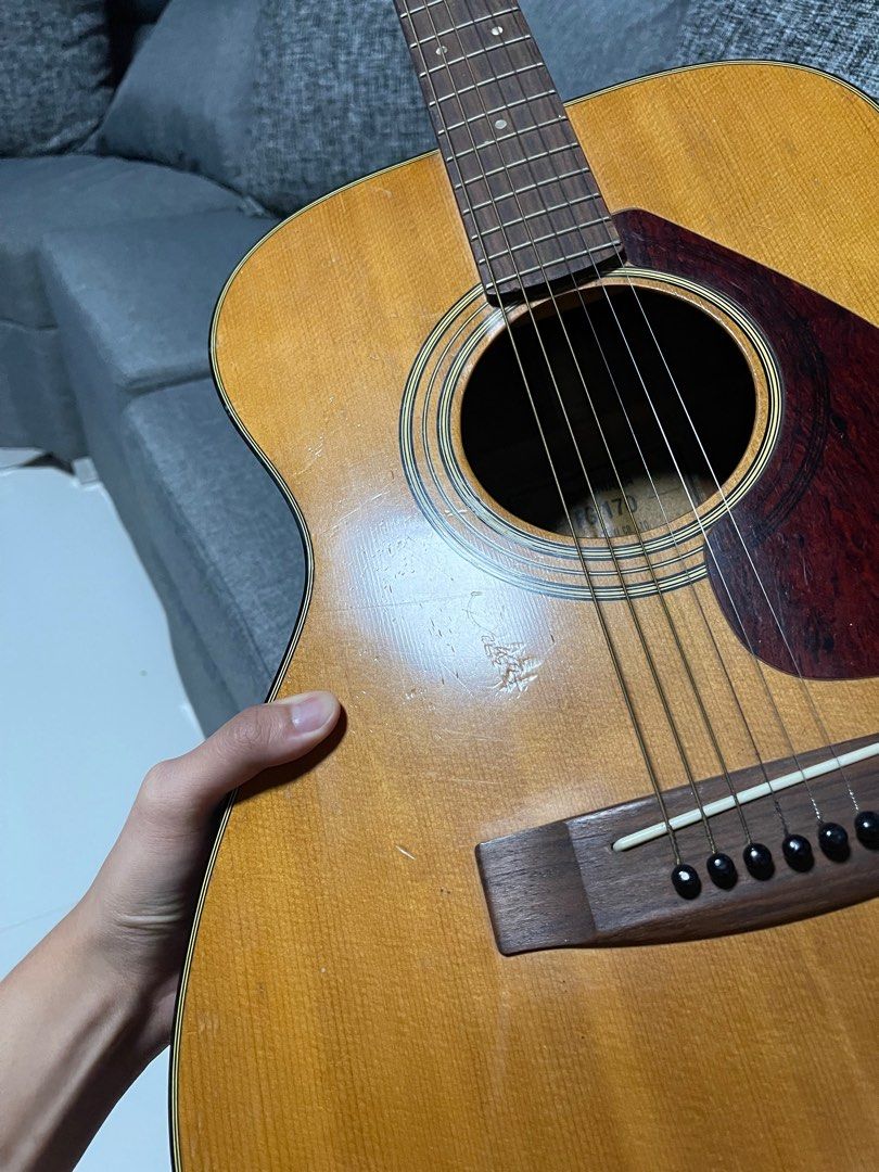 Yamaha FG-170 Nippon Gakki Made in Japan Vintage Acoustic Guitar ...