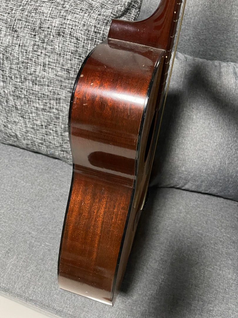 Yamaha FG-170 Nippon Gakki Made in Japan Vintage Acoustic Guitar, Hobbies & Toys, Music & Media ...