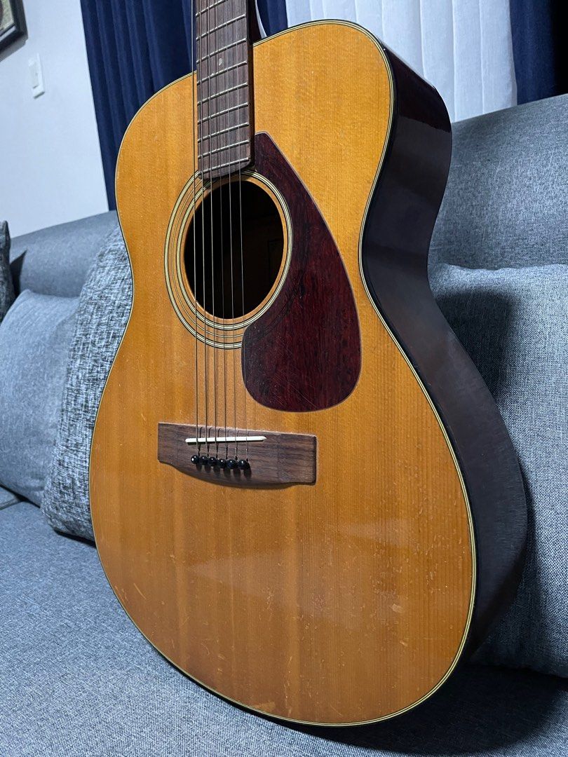 Yamaha FG-170 Nippon Gakki Made in Japan Vintage Acoustic Guitar, Hobbies & Toys, Music & Media ...