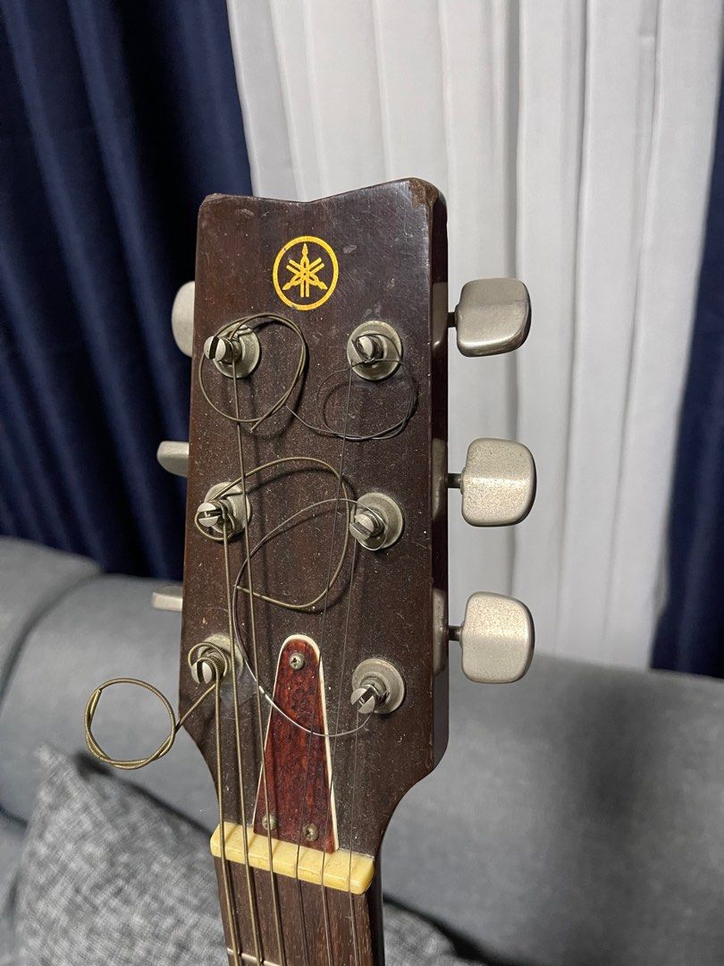 Yamaha FG-170 Nippon Gakki Made in Japan Vintage Acoustic Guitar, Hobbies & Toys, Music & Media ...