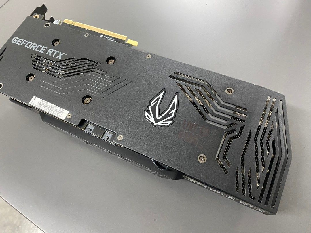 Zotac RTX 3070 Ti Trinity OC GPU Graphics card local set, Computers ...