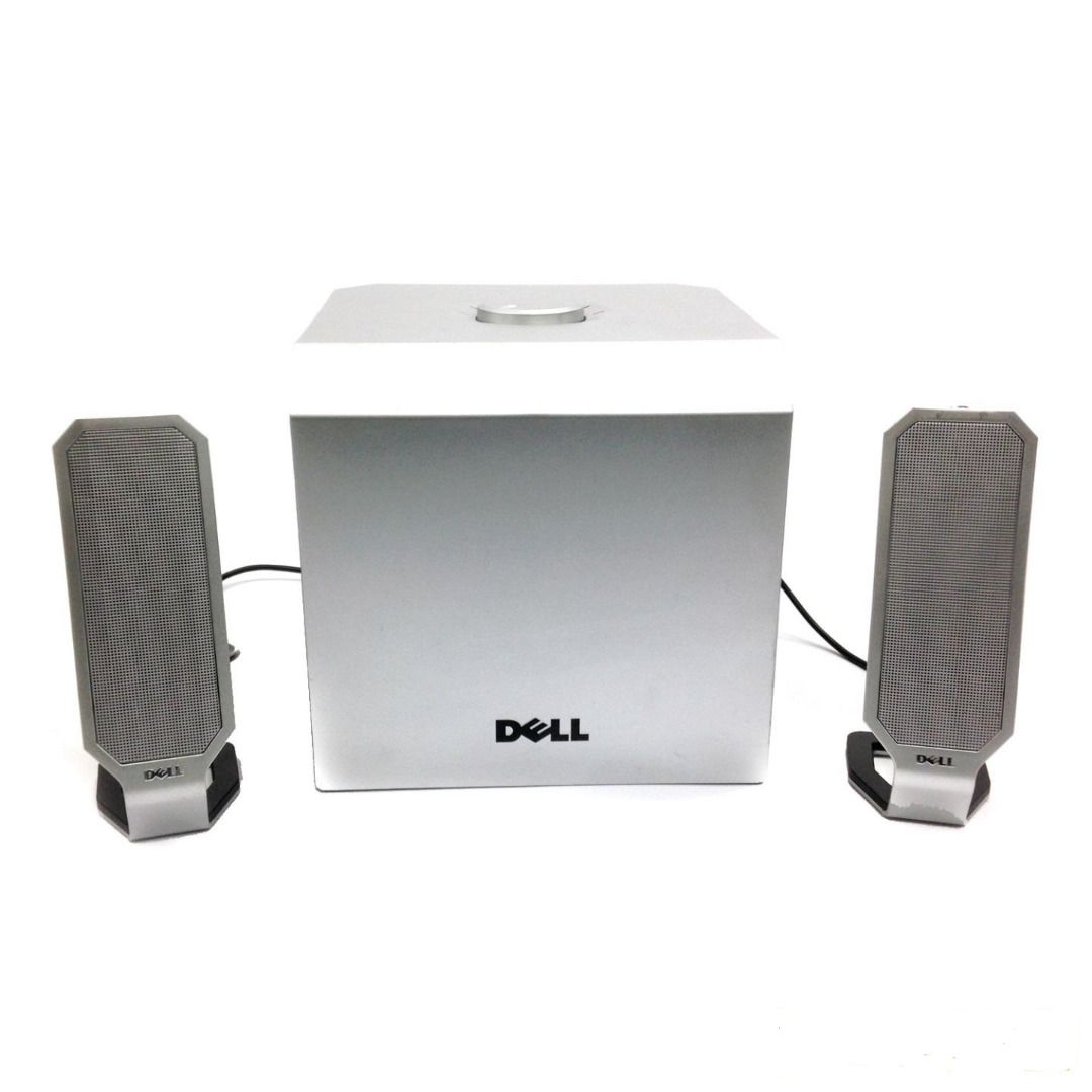 [100V Model!] Dell A525 Computer Speakers 2.1 System with Subwoofer 12.6w, Elektronik, Audio di ...
