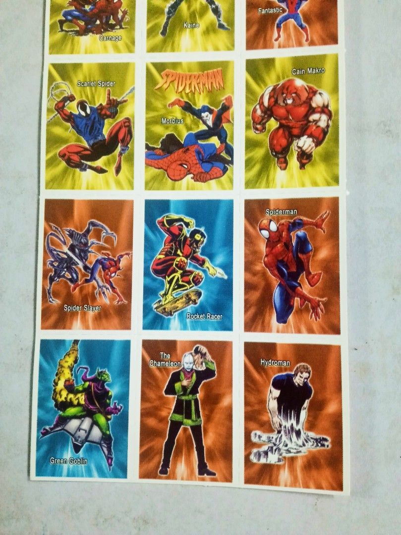 18 Pcs Marvel Avengers Comic Design Playing Cards/Kad Tepuk., Hobbies ...