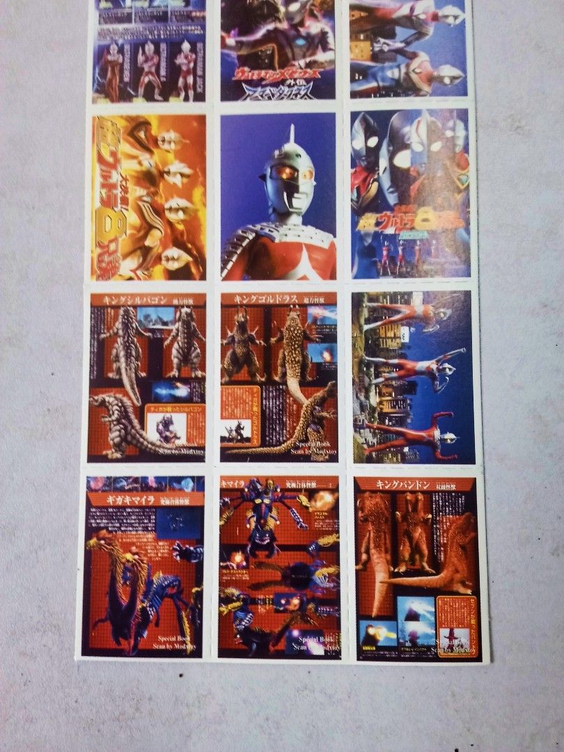 18 Pcs Ultraman Playing Cards/Kad Tepuk., Hobbies & Toys, Toys & Games ...