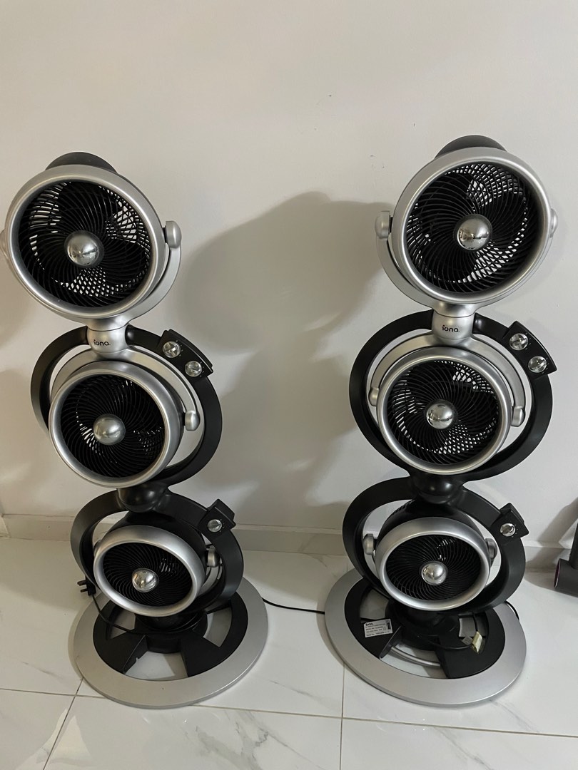 2 used fans, Furniture & Home Living, Lighting & Fans, Fans on Carousell
