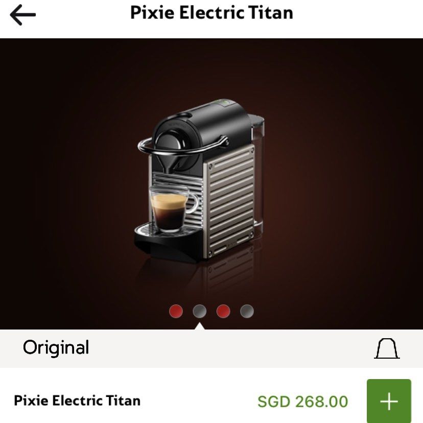 *NEW SET! 30% OFF Nespresso INISSIA PIXIE CITIZ OL Coffee Machine, TV ...