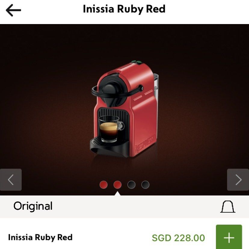 *NEW SET! 30% OFF Nespresso INISSIA PIXIE CITIZ OL Coffee Machine, TV ...