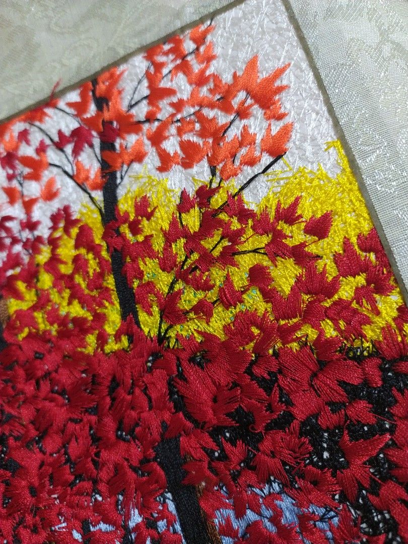 30x40 Cm Gambar Jahitan Handmade, Desain & Kerajinan Tangan, Barang ...