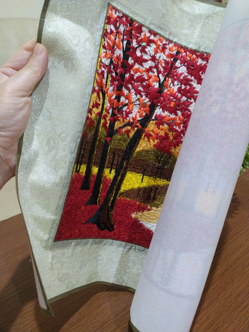 30x40 Cm Gambar Jahitan Handmade, Desain & Kerajinan Tangan, Barang ...