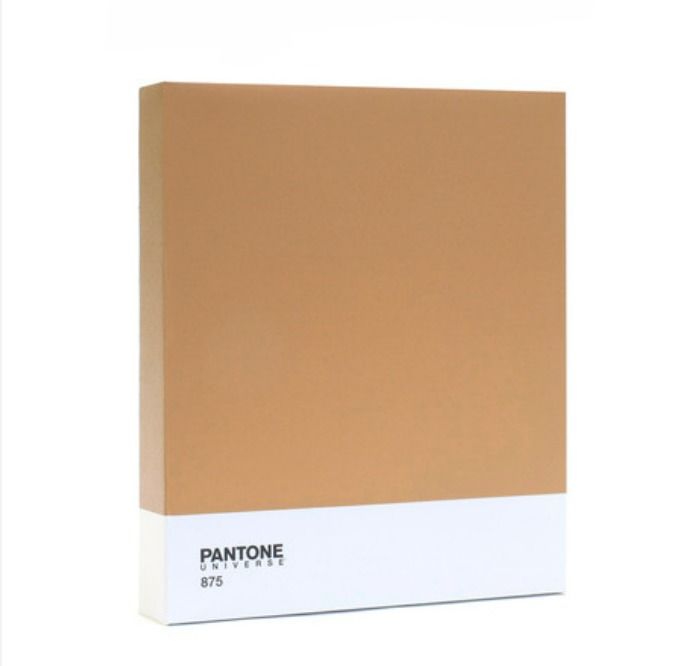 3118) PaNTONE Universe Art Canvas 875 Gold, CLASSIC COLLECTION // GOLD ...