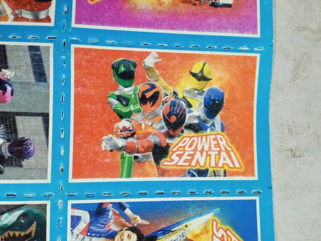 32 Pcs Uchu Sentai Kyuranger, Power Rangers Cosmic Fury Playing Cards ...