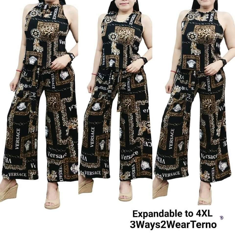 3 WAYS TO WEAR HALTERED TERNO SQUAREPANTS, Women's Fashion, Dresses ...